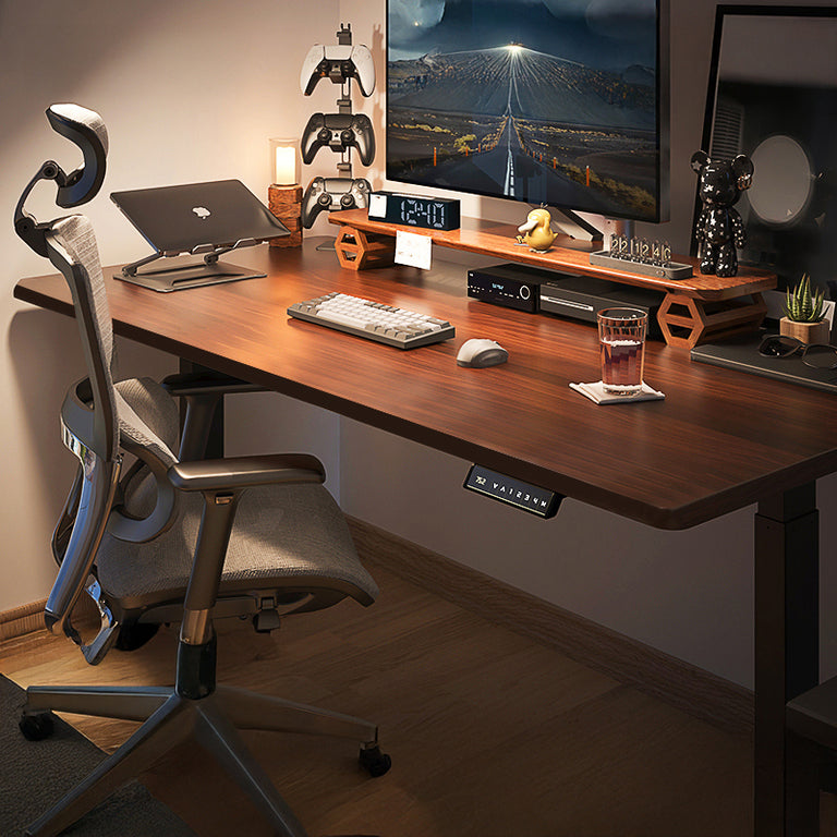 Xpanse Southeast Asian Walnut Electric Office Table – Xpanse Official Store